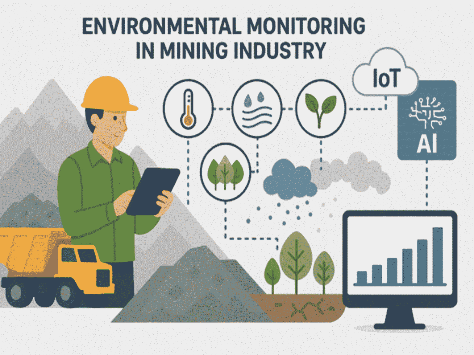 Use of IoT & AI in Environmental Monitoring and Compliance in Mining ...